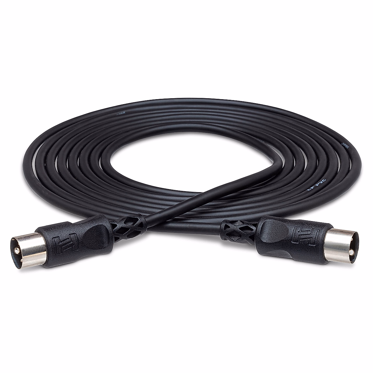 Hosa MID-310BK 5-Pin DIN to 5-Pin DIN MIDI Cable, 10 Feet