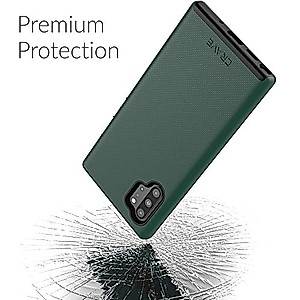 Crave Note 10+ Case, Dual Guard Protection Series Case for Samsung Galaxy Note 10 Plus - Forest Green