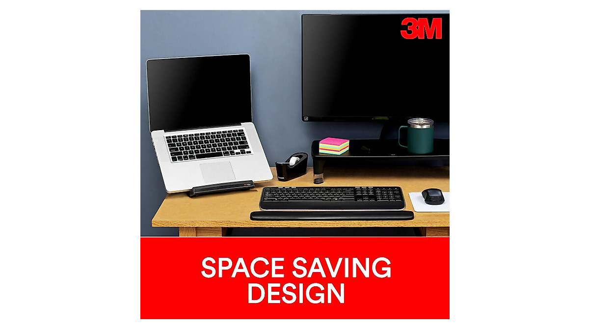 3M Laptop Stand LX550: Raise Screen, Save Space, Reduce Neck Strain