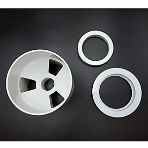 4" Golf Green Cups Plastic Golf Hole Cup Reducer for Practice Putting Green/Golf Course/Backyard Putting Cup Reducer Putting Training System Ideal Training Aid for All Golfers(4")