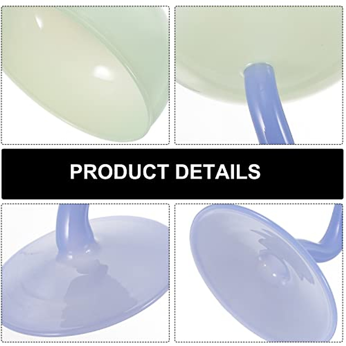 UPKOCH Trifle Bowl Trifle Bowl Mini Frodge Footed Ice Cream Cup Glass Dessert Cup Fancy Cocktail Glasses Decorative Bowl for Parfait Sundae Pudding Mousse Blue Trifle Bowl Mini Frodge Mini Frodge