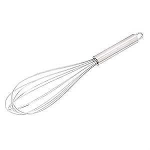 AmazonCommercial Stainless Steel Whisk, 12 Inch