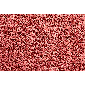Chesapeake Microfiber Coral Shag Area Rug (5'x7')