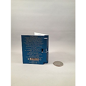 5 Versace Eros EDT Travel Sample Spray Vial 0.03 Oz/1 Ml Each Lot