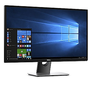 Dell SE2717H KYKMD 27" FHD 1080p Screen LED-Lit Monitor, ,Black with Silver Base and Back