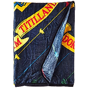 Northwest Micro Raschel Throw Blanket, 46 x 60 Inches, Multicolor