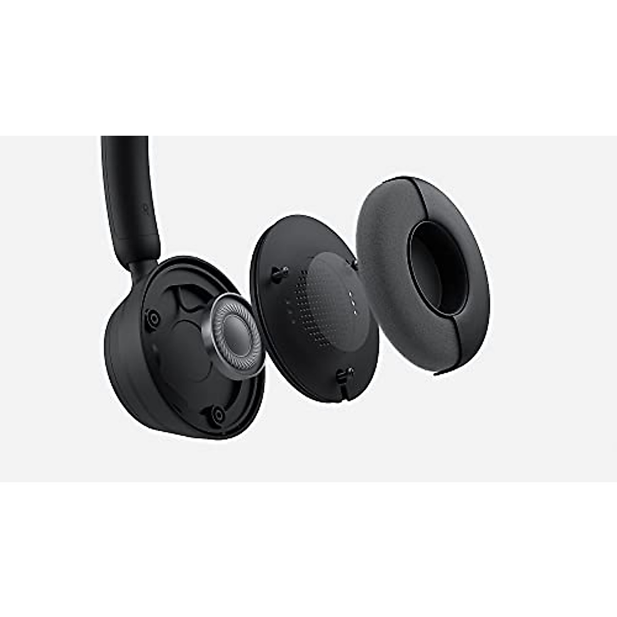 Microsoft Modern - Wireless Headset,Comfortable Stereo Headphones with Noise-Cancelling Microphone, USB-A dongle, On-Ear Controls, PC/Mac - Certified for Microsoft Teams