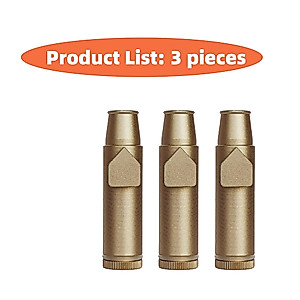 OMO Metal Leak-proof Bottle 2nd Generation Upgrade Version Golden (3 pack)