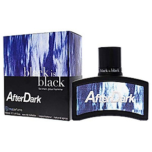 NU Parfums Black Is Black After Dark Men EDT Spray 3.4 oz