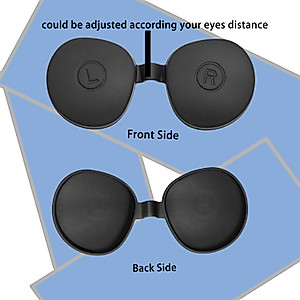 Topcovos VR Lens Cover for Oculus Quest 2 Dust Proof Cover for Oculus Quest 2 Anti-Dust Lens Protector