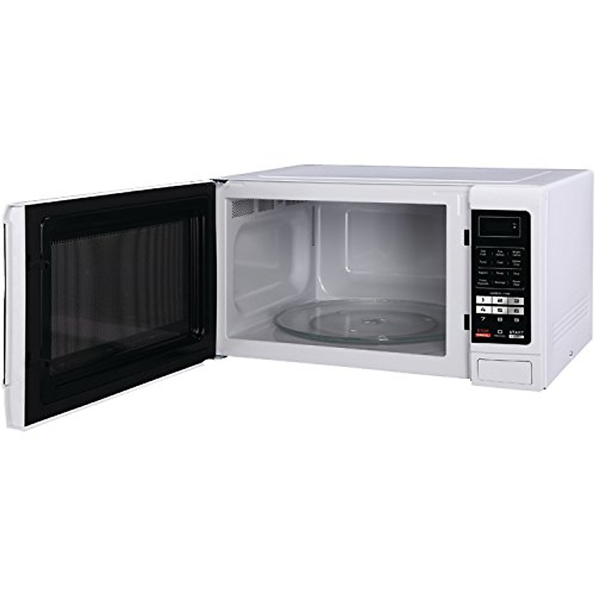Magic Chef MCM1611W 1100W Oven, 1.6 cu. ft, White Microwave