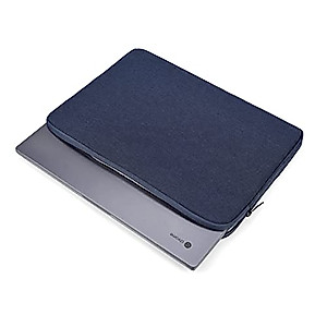 14-15 inch Laptop Sleeve Case for HP Chromebook X360, Dell Latitude 5420 7420 7480/XPS 15 9510 9520/Inspiron 14, Lenovo Ideapad 3 14, ASUS Chromebook Flip 14,Acer Swift X 14 Notebook Bag(NavyBlue)