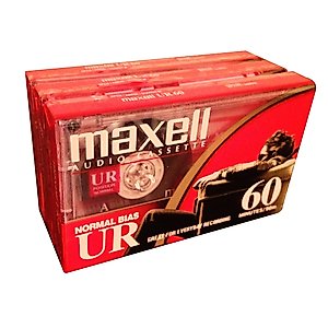 Maxell Audio Cassette UR60 (3 Pack)