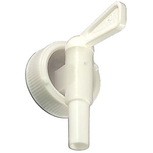 Hudson Exchange 38mm Quick Serve Tap for Bottles, Containers & Hedpaks, White, 8 Pack