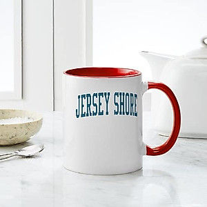 CafePress Jersey Shore New Jersey NJ Blue Mug Ceramic Coffee Mug, Tea Cup 11 oz