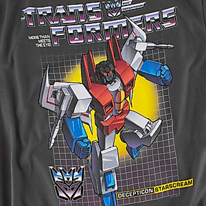 Popfunk Transformers Starscream T-Shirt & Stickers (Large)