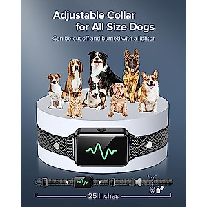 Dog Shock Collar, Ycoev Dog Training Collar with Remote, IP67 Waterproof Shockers Collar for Large Medium Small Dogs Electric Collar for Dogs with 4 Modes Beep, Vibration, Shock, Dog Finder