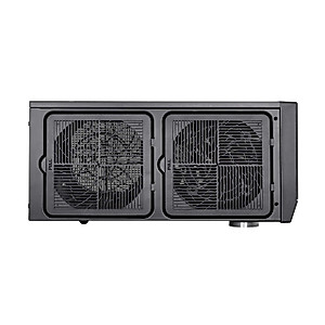 SilverStone Technology Grandia Series Aluminum HTPC Computer Case for ATX / SSI-CEB - Black (GD09B)