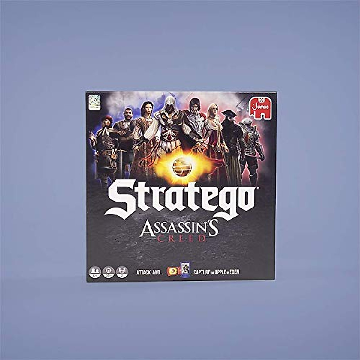 Jumbo, Stratego - Assassin's Creed, Strategy Board Game, 2 Players, Ages 8 Year Plus