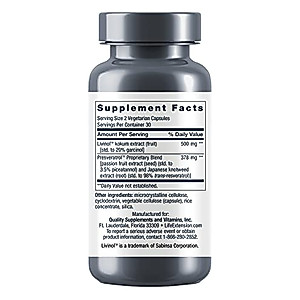 Life Extension GeroProtect Stem Cell - Healthy Cell Support Plant-Based Nutrients Formula Supplement for Anti-Aging & Longevity - Non-GMO, Gluten-Free, Vegetarian - 60 Capsules