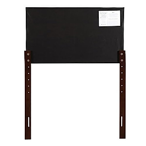 Glory Furniture Super Nova Faux Leather Upholstered Twin Headboard in White