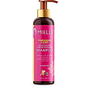 Mielle Organics Pomegranate & Honey Moisturizing and Detangling Shampoo and Conditioner for Type 4 Hair