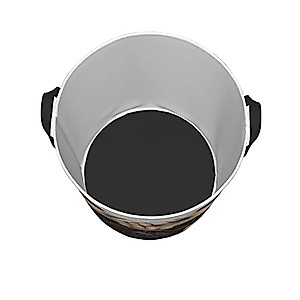 FeHuew Lovely Puppy Pug Portrait Collapsible Laundry Basket with Handle Waterproof Hamper Storage Organizer Large Bins for Dirty Clothes,toys