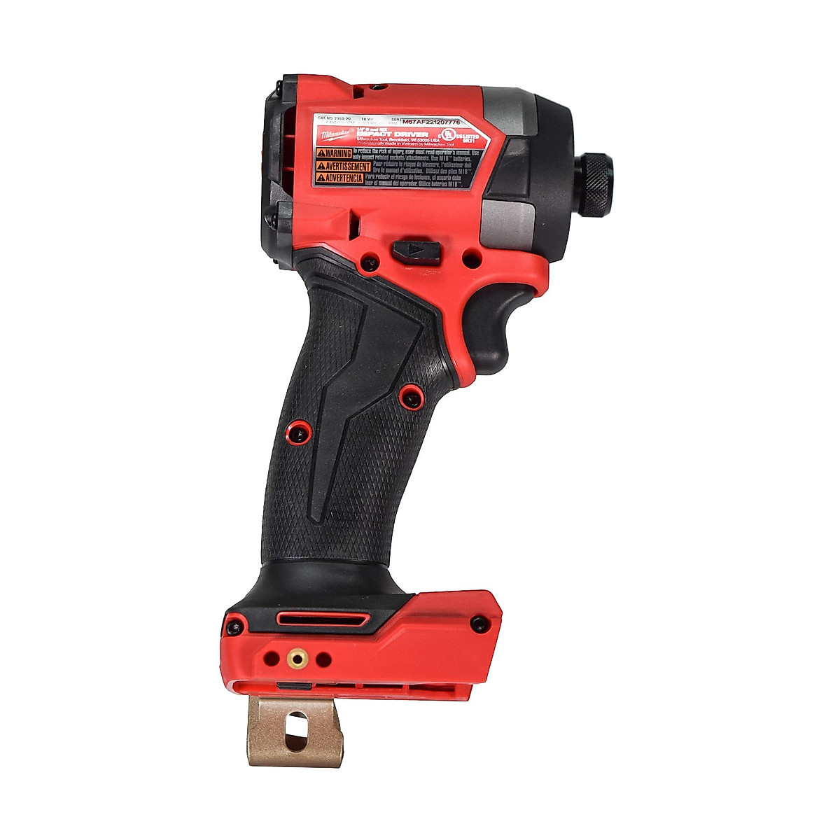 Milwaukee 2953-22 18V Cordless Brushless 1/4" Hex Impact Driver Kit with (2) 5.0Ah Lithium Ion Batteries, Charger & Tool Case