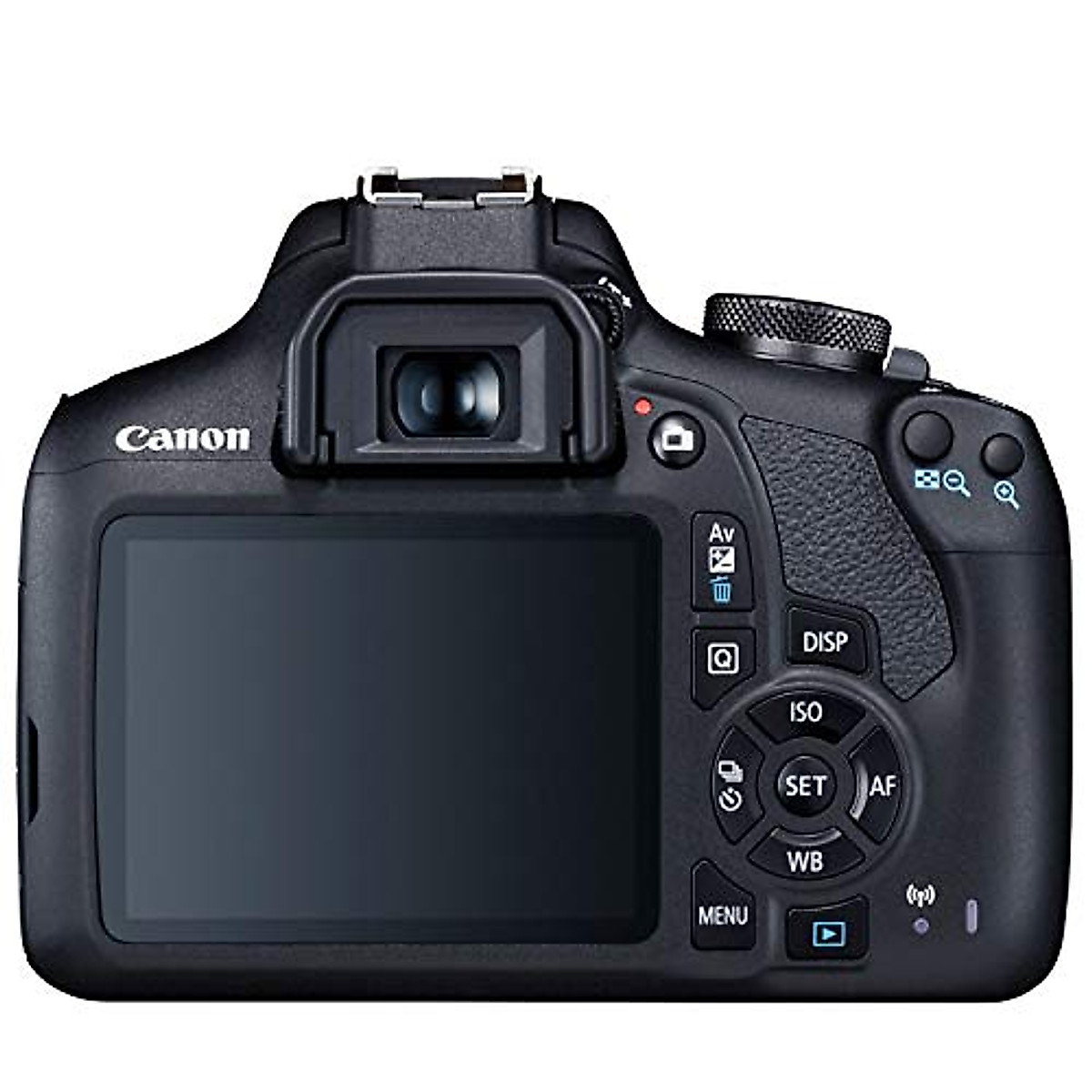 Canon EOS 2000D (Rebel T7) DSLR Camera w/Canon EF-S 18-55mm F/3.5-5.6 Zoom Lens + Case + 128GB Memory (28pc Bundle)