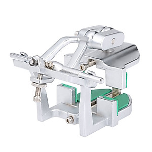 SoHome Adjustable Dental Tooth Articulator Stainless Steel Articulator for Lab Rubber-lined Base Plate Tool JT-44
