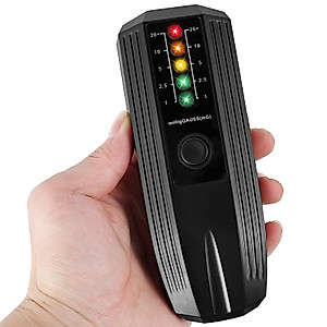 EMF Meter,EMF Reader, High Accuracy Electromagnetic Field Radiation Detector Battery Powered Electric EMF Detector Ghost Hunting Paranormal Equipment Tester for Industrial Construction