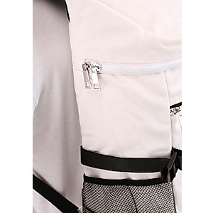 Fun Costumes Adult NASA Backpack Standard White