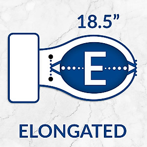 Bemis Assurance 3" Raised Toilet Seat with Clean Shield & Support Arms, Elongated, White