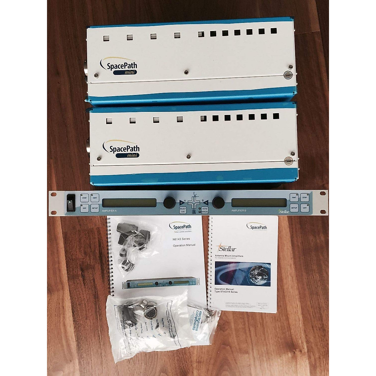 180 Watt Space-Path STA3318 Mini BUC 13.75-14.5GHz ext. KU TWTA HPA L-Band Xicom