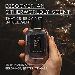 Ellis Brooklyn SCI FI Eau De Parfum - Aromatic Gourmand Perfume For Women with Bergamot, Green Tea, & Cashmere Woods, Vegan Perfume Made In The USA