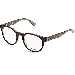 Guess GU1932 Eyeglass Frames - Dark Havana Frame, 51 mm Lens Diameter GU193251052