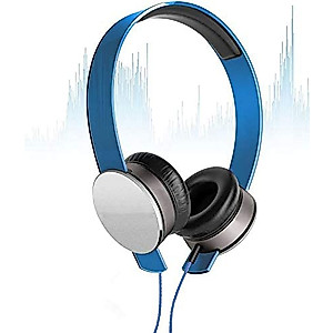 Learsoon Replacement Sol Republic Headphones Cord Aux Cable Compatible with Sol Republic Master Tracks HD HD2 Sol Republic V8 V10 V12 X3 Headsets(Blue with MIC)