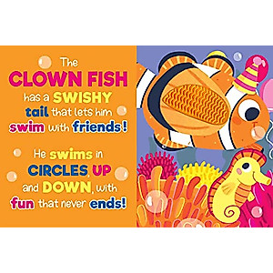 Silly Sea Creatures - Silicone Touch and Feel Board Book - Sensory Board Book