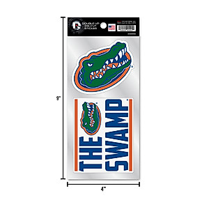 Rico Industries NASCAR Double Up Decal Sticker with Team Phrase, 9" x "4