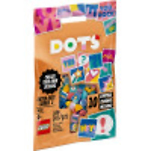 LEGO DOTS Extra DOTS - Series 2 41916 DIY Craft, A Fun Add-on Tile Set for Kids who Like Arts and Crafts and Decorating Jewelry or Room Décor and Printed Tiles (109 Pieces)