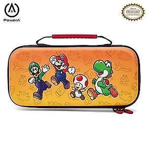 PowerA Protection Case for Nintendo Switch - OLED Model, Nintendo Switch or Nintendo Switch Lite - Mario and Friends, Protective Case, Gaming Case, Console Case, Accessories, Storage, Officially licensed