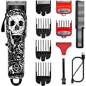 SURKER Hair Clippers for Men Professional Cordless Hair Trimmer Beard Trimmer Haircut Grooming Kit Barber Hair Cut Rechargeable