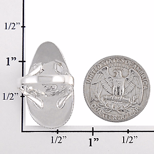 Turquoise Ring in Sterling Silver 925 & Genuine Turquoise (Turquoise, 7)