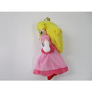 Little Buddy Super Mario All Star Collection 1418 Peach Stuffed Plush, 10",Multicolor