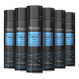 TRESemmé Silky Smooth Hold Hairspray Pack of 6 for 24-Hour Frizz Control & All-Day Humidity Resistance 11 oz