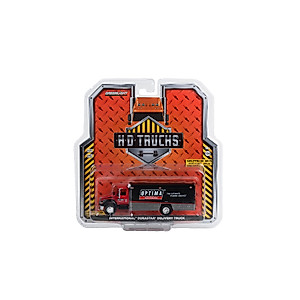 International Durastar 4400 Delivery Truck, Red - Greenlight 33240C/48-1/64 Scale Diecast Car