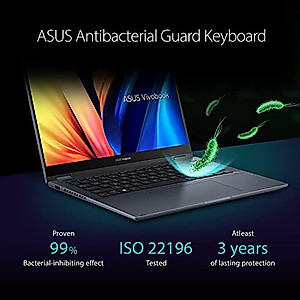 ASUS Vivobook S 14 Flip 2-in-1 14" FHD+ 16:10 Touchscreen (16GB RAM, 2TB SSD, AMD 6-Core Ryzen 5 5600H (Beats i7-1165G7), Active Pen) Business Laptop, Backlit, FP, FHD Webcam, Win 11 Pro, Quiet Blue