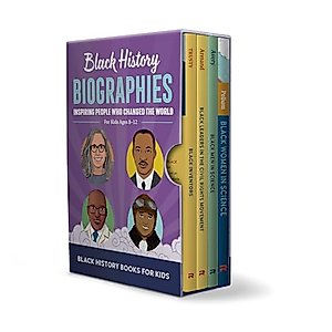 Black History Biographies 4 Book Box Set: Inspiring People Who Changed the World for Kids Ages 8-12 (Biographies for Kids)