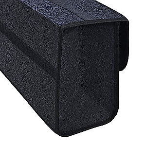 Car Trunk Storage Box Car Storage Box Cargo Box Trunk Bag Storage Organizer Multi-Pocket (Argento 50 * 15.5 * 24cm)