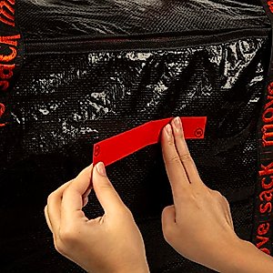 Moving Starter Kit - Great for storage or vehicle trunk too! Easy to open, Easy to Use, fits great in truck or car. Kit includes moving bag and labels. Perfect size for closets also!